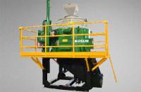China 40-60 T/h Vertical Cuttings Dryer Vertical Centrifuge Solid / Liquid Separation for sale