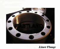 China Bomco F1300 F1600 Mud Pump Liner Flange for Drilling Rig Fluid End Parts for sale