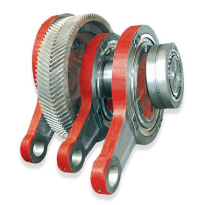 China API 7K F-1300 Forged Crankshaft Assembly For Drilling Mud Pump for sale