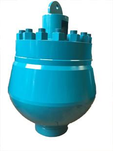 China Forged Steel Pulsation Dampener Assembly 3000psi 7500psi for Drilling Mud Pump Parts for sale