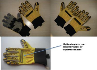 China Heavy Duty Driller Gloves with Finger Protection S M L XL Anti Slip Abrasion Resistant for sale