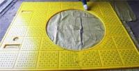 China Polyurethane Antiskid Cushions for Drilling Platforms - 47 MPa Tensile Strength, 90±2 Hardness, Oil and Abrasion Resistant for sale