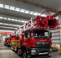 China Truck Mounted Workover Rig TJ Series Mobile Well Servicing Unit For Oil Well Repair & Workover Operation for sale