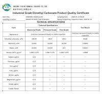 China Premium Grade Dimethyl Carbonate DMC 99.9% Purity Green Chemical Solvent for Lithium Battery Electrolyte for sale