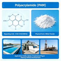 China Polyacrylamide PAM, Anionic / Cationic / Non‑ionic Water Treatment Flocculant for sale