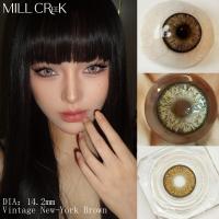 China Brown Green Blue Cosmetic Contact Lenses 8.5mm Base Curve 14.2mm Diameter for sale
