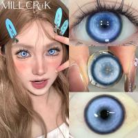 China Compact Yearly Colored Contact Lenses 10Dk/T Oxygen Permeability -0.00 To -8.00 Power Range for sale