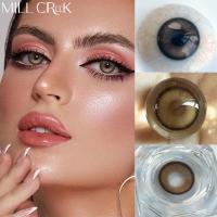 China Colored Dark Eye Contact Lenses 12 Months 14.5mm Diameter MILLCREEK Lenses With Power Range for sale