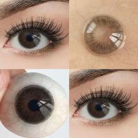 China Hydrogel Coloured Prescription Contact Lenses Monthly Compact With 38% Water Content for sale