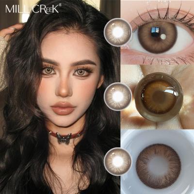 China Soft Contacts Monthly Wear 14.2mm Diameter Millcreek Lenses With UV Protection for sale