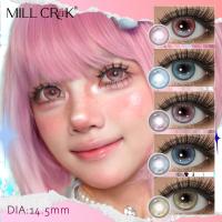 China Blue Pink HEMA Natural Eye Contacts 365 Days 8.5mm Base Curve Natural Looking Colored Contacts for sale