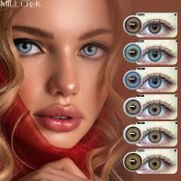 China MC38 Yearly Colored Contact Lenses 14.2mm Diameter Millcreek Lenses With HEMA Material for sale