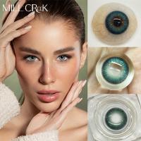 China MC38 Yearly Colored Contact Lenses 14.2mm Diameter MILLCREEK Lenses With HEMA Material for sale