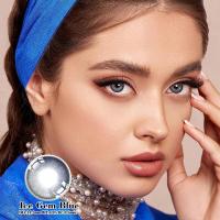 China Yearly Contact Lenses For Dry Eyes 10Dk/T Oxygen Permeability High Comfort Level for sale