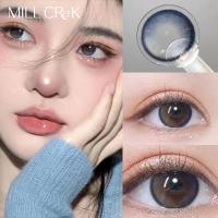 China 14.5mm Dia Lenses For Dry Eyes Brown Hydrogel Material Single Use MILLCREEK Lenses for sale