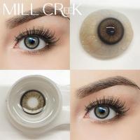 China Brown Gray Coffee Natural Color Contact Lenses MILLCREEK Lenses With UV Protection for sale