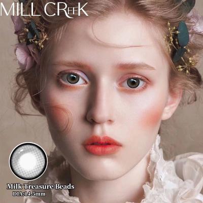 China Arabic Style Contact Lens For Fashion Purpose Ce Certified 14.5mm Diameter for sale