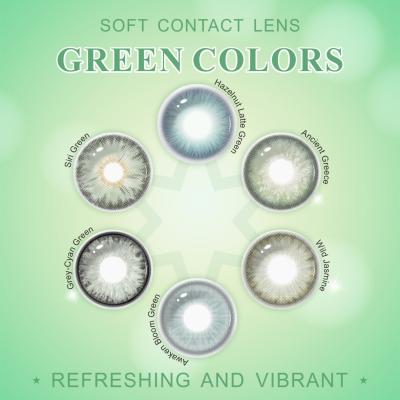 China 1 Pair Fashion Colored Contact Lenses 8.5mm Base Curve Millcreek Lenses For Daily for sale
