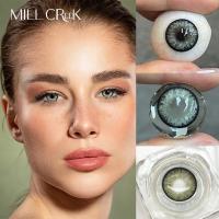 China 1 Pair Fashion Colored Contact Lenses 8.5mm Base Curve MILLCREEK Lenses For Daily for sale
