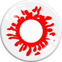 China 40% Water Content Red Demon Contacts Practical MILLCREEK Lenses Easy To Replace for sale