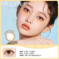 China 1 Day Disposable Astigmatism Eye Color Contacts 88Dk/T Oxygen Permeability 38% Water Content for sale