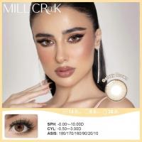China 1 Day Disposable Astigmatism Eye Color Contacts 88Dk/T Oxygen Permeability 38% Water Content for sale