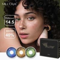 China 40% Water Content Colored Contacts Makeup Cosmetic Eye Lenses Comfortable for sale