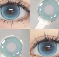 China 14.2mm Diameter Prescription Colored Contact Lenses For 12 Hours Wearing Time for sale