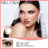 China Aesthetic Toric Colored Contact Lenses 38% Water Content Yearly Replacement Millcreek Lenses for sale