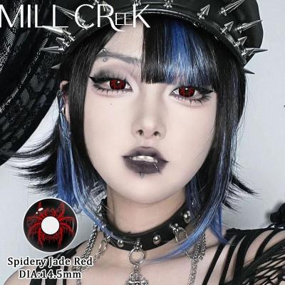 China Spidery Jade Millcreek Lenses Cosplay Contact Lenses 40% Water Content High Comfort Level for sale