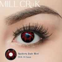 China Spidery Jade MILLCREEK Lenses Cosplay Contact Lenses 40% Water Content High Comfort Level for sale