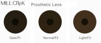 China 365 Days Prosthetic Special Effect Contact Lenses Dark Coffee Standard Size MILLCREEK Lenses for sale