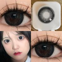 China Black Disposable Contact Lenses Comfortable One Day Color Contact Lenses for sale