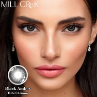 China Black Disposable Contact Lenses Comfortable One Day Color Contact Lenses for sale