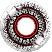 China Colored Special Effect Contact Lenses 14.5mm Dia 365 Days Sports Tinted Contact Lenses for sale