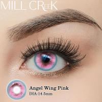 China 10Dk/T Oxygen Permeability Blue Anime Contact Lenses Anime Sclera Cosplay Contacts Convenient for sale