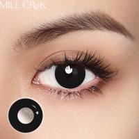 China Black Annual Special Effect Contact Lenses 14.5mm Diameter 40% Water Content for sale