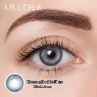 China 40% Water Content Blue Fashion Contact Lenses HEMA Material 14.5mm Diameter Monthly for sale