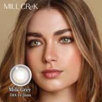 China 14.2mm Diameter Lenses For Dry Eyes Milk Grey Daily 8.6mm Base Curve for sale