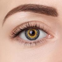 China 14.2mm Diameter Lenses For Dry Eyes Milk Grey Daily 8.6mm Base Curve for sale