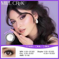 China Starry Black Daily Disposable Contact Lenses 14.0mm Diameter Aspherical Millcreek Lenses for sale