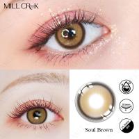 China Soul Brown Eye Contacts For Dry Eyes Watery Eyes Contact Lenses Soft 48% Water Content for sale