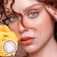 China Gem Pink Hydrogel Contact Lenses 14.2mm Diameter With 55% Water Content for sale
