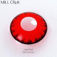 China Red Special Effect Contact Lenses 14.5mm Diameter 8.5mm Base Curve CE Certified for sale