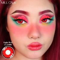 China Red Special Effect Contact Lenses 14.5mm Diameter 8.5mm Base Curve CE Certified for sale