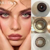 China 40% Water Content Yearly Colored Contact Lenses 14.0-14.5mm Diameter MILLCREEK Lenses for sale