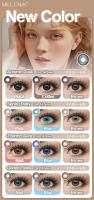 China Soft 2 Pieces Yearly Disposable Color Contact Lenses Yearly Prescription Contact Lenses for sale