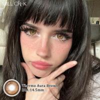 China Soft 2 Pieces Yearly Disposable Color Contact Lenses Yearly Prescription Contact Lenses for sale