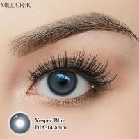 China Blue And Purple Colored Contacts Yearly 8.4-8.8mm Base Curve Comfortable for sale