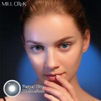 China Blue And Purple Colored Contacts Yearly 8.4-8.8mm Base Curve Comfortable for sale